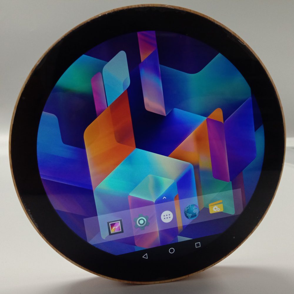 5 Inch Circular Lcd Screen Android Display - Custom Lcd Display